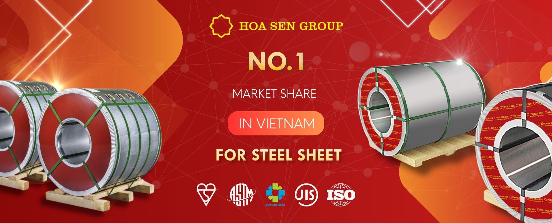 VIETNAM STEEL - HOA SEN GROUP | HOME